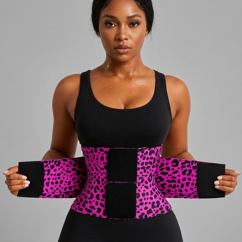 Waist Trainer Belt with Triple Wrap & Tummy Control – Elory